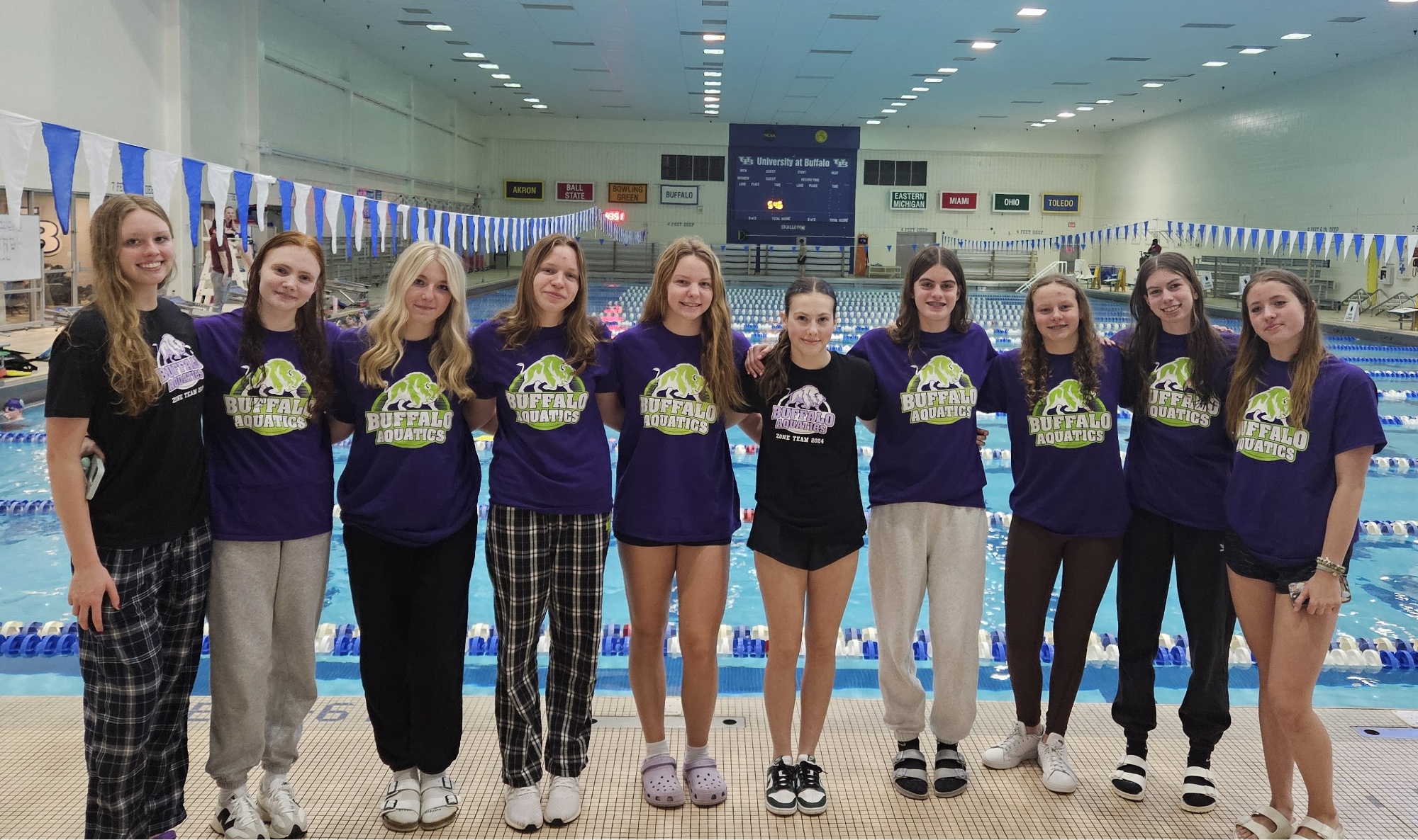 BAAC has Ten High School Girls Competing in NYS Swimming Championship Meet